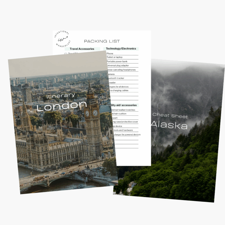 Free Travel Resource Library Opt In - Intentional Wanderlust